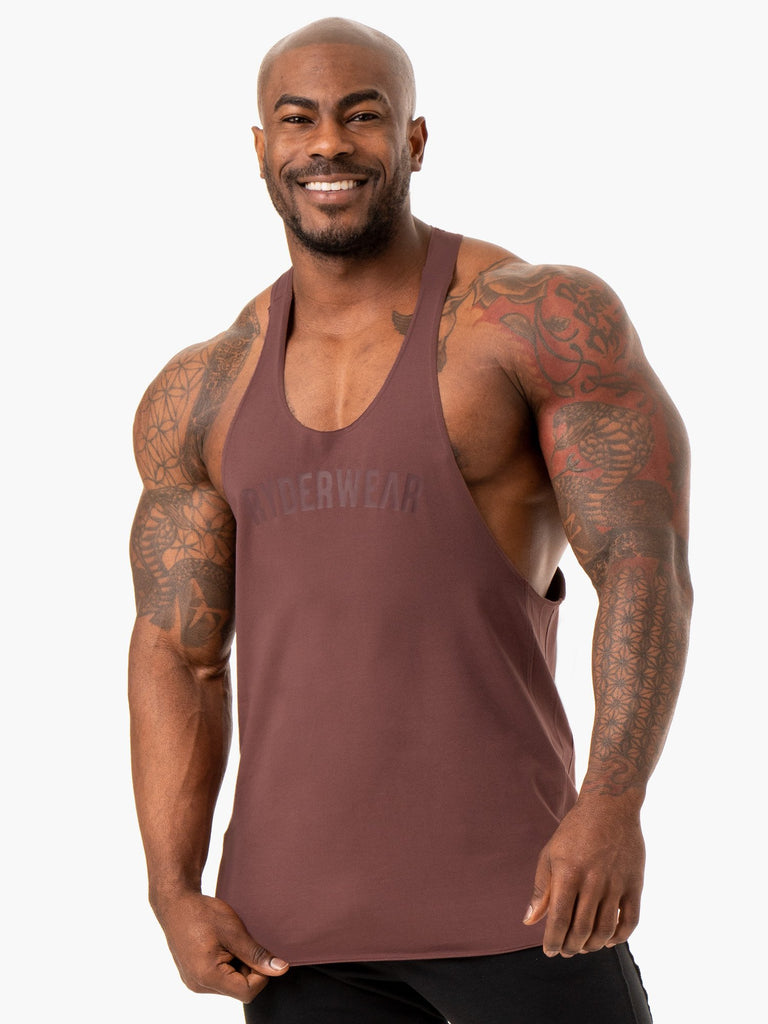 Force Stringer T-Back - Brick - Ryderwear Wholesale (US)
