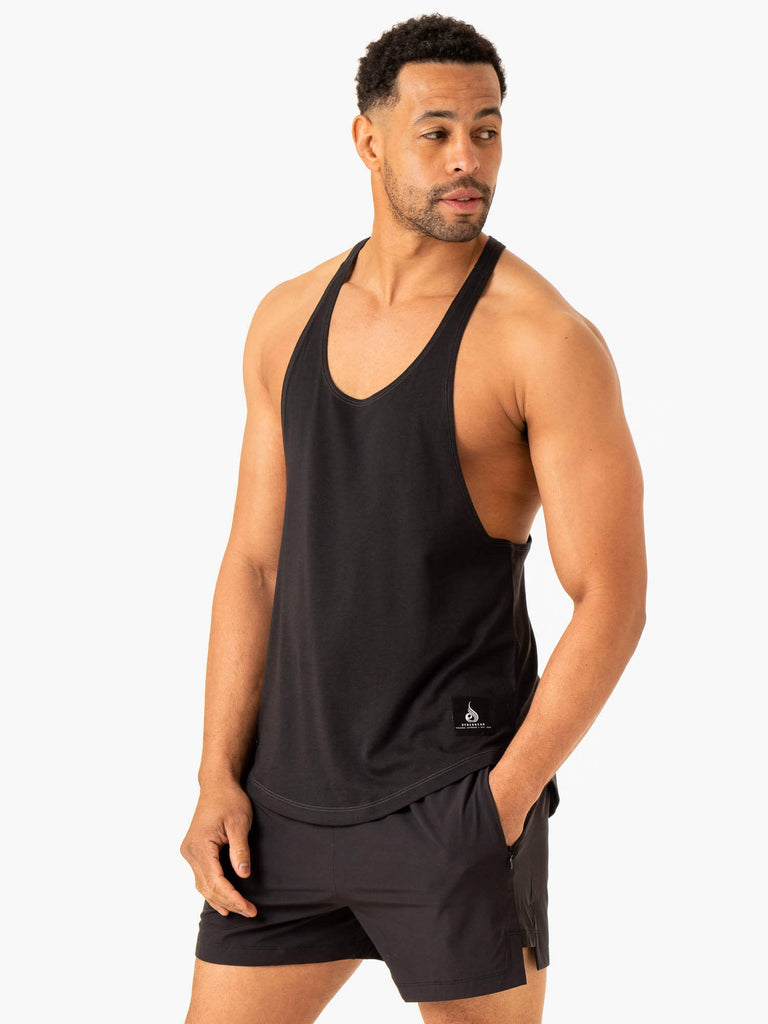 Vital Stringer T-Back - Faded Black - Ryderwear Wholesale (US)