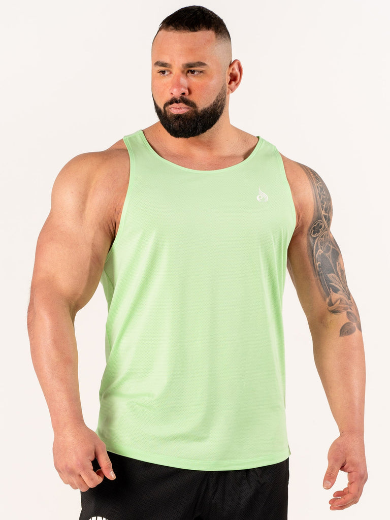 Flex Active Tank - Lime Marl - Ryderwear Wholesale (US)