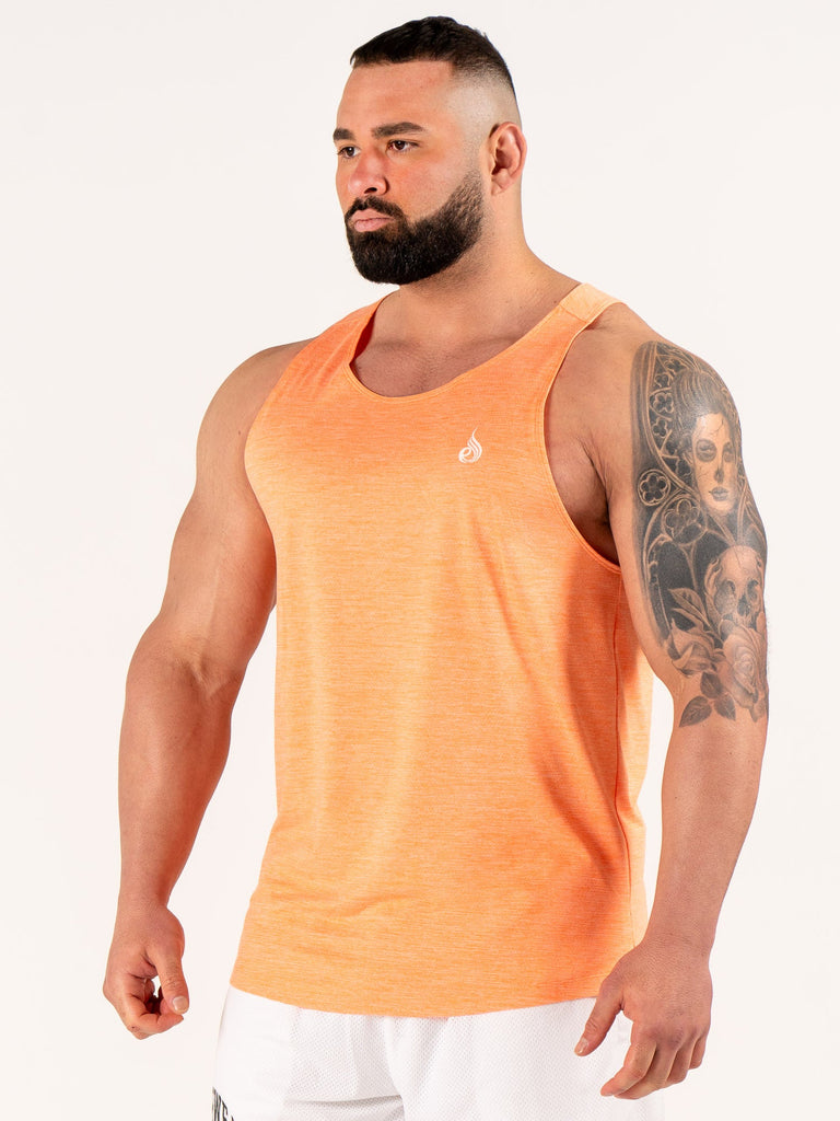 Flex Active Tank - Orange Marl - Ryderwear Wholesale (US)