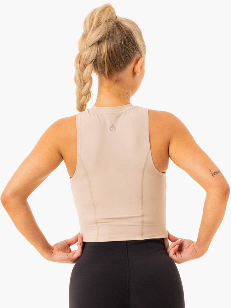 Highlight Compression Tank - Mushroom - Ryderwear Wholesale (US)