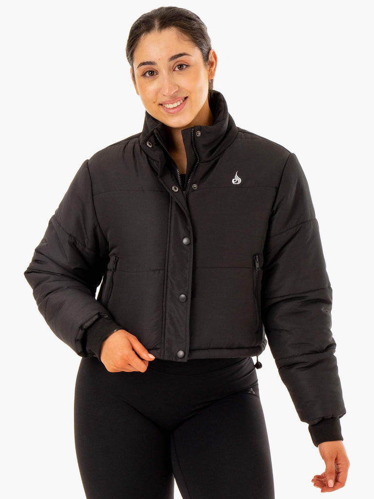 Apex Puffer Jacket - Black - Ryderwear Wholesale (US)