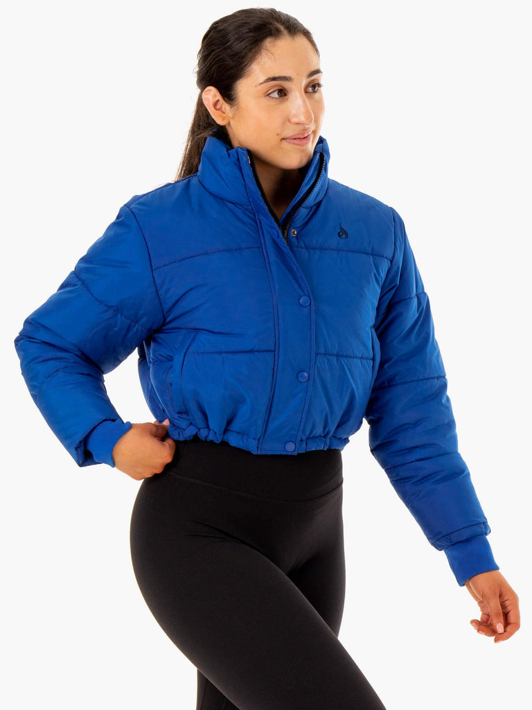Apex Puffer Jacket - Cobalt Blue - Ryderwear Wholesale (US)