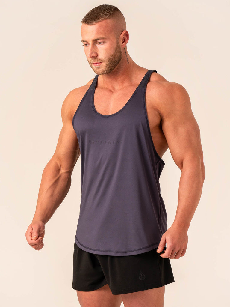 Ryder T-Back Men - Charcoal - Ryderwear Wholesale (US)