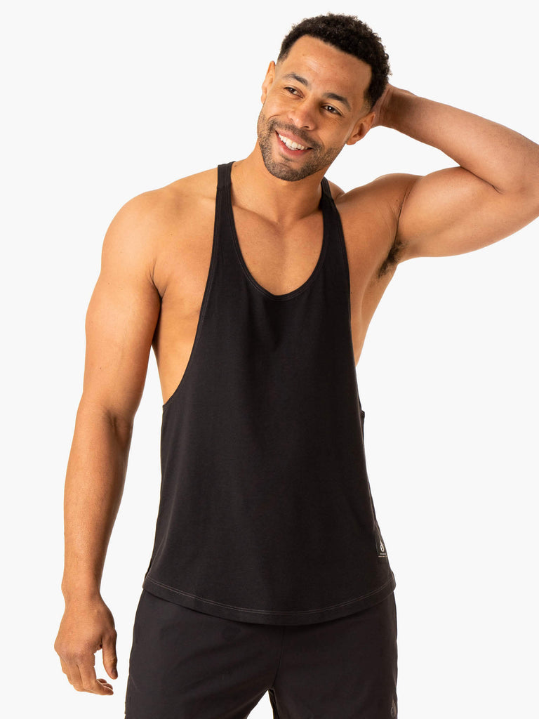 Vital Stringer T-Back - Faded Black - Ryderwear Wholesale (US)